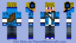 BACK PACK BOY Minecraft Skin