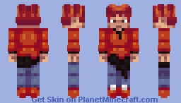 Red Minecraft Skin