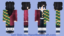Giyu Tomioka Minecraft Skin