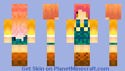 Mario Girl Minecraft Skin