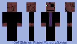 nick fury Minecraft Skin