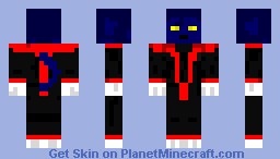 Nightcrawler Minecraft Skin
