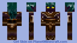 Night Elf Minecraft Skin