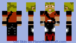 nikicha1 red Minecraft Skin