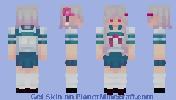Yuki Hoshizawa - character OC Minecraft Skin