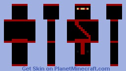Red ninja skin Minecraft Skin