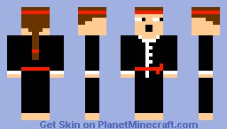 Ninja Black Attire Minecraft Skin