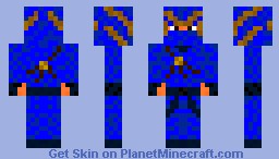 Blue Ninja Minecraft Skin