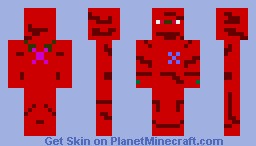 elemental ninja (fire) Minecraft Skin