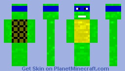 Ninja turtle (blue) Minecraft Skin