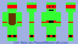 Raphael (Ninja Turtles) Minecraft Skin