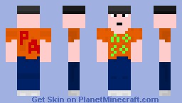 Peaceful SOPA protest Minecraft Skin