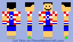Football player Minecraft Skin