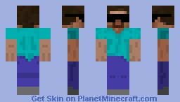 Normal guy with glasses Minecraft Skin