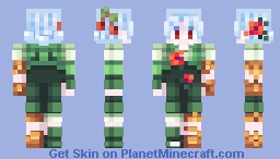 Cherry Fruit Wars Viewer's Choice | Lime Lychees Minecraft Skin