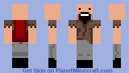 Notch Minecraft Skin