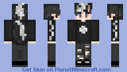 Skunk boy Minecraft Skin