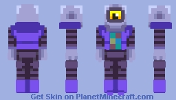 Rico brawl stars Minecraft Skin