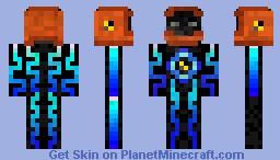 NUCLEAR MAN Minecraft Skin