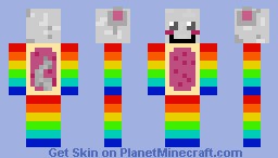 nyan cat Minecraft Skin