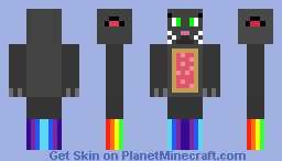 Nyan cat Minecraft Skin