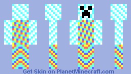 nyan creeper Minecraft Skin