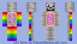 Nyan cat Minecraft Skin