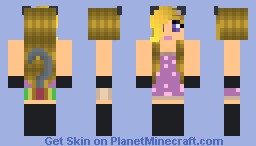 Nyan Cat Girl Minecraft Skin