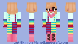 Clown Girl Minecraft Skin