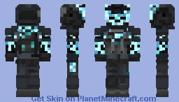 Ghost shade Warzone Minecraft Skin
