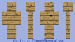 Oak planks Minecraft Skin