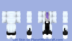 OB - Tinted Lab Coat w/ Tie & Jeans Minecraft Skin