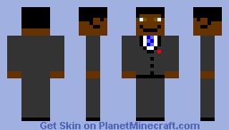 Barack Obama Minecraft Skin