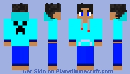 the obsidian skin Minecraft Skin