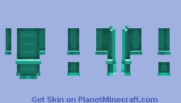 Cyan tunic Minecraft Skin