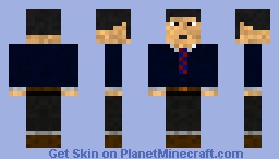 Office Man Minecraft Skin