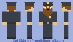 Officer Poopypants Minecraft Skin