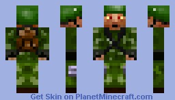 Comander Minecraft Skin