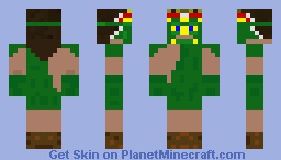 tree man Minecraft Skin