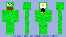 That yellow cyclops person Minecraft Skin