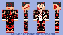 Injured man Minecraft Skin