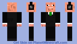 varken in black Minecraft Skin