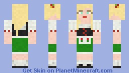 OktoberFest Girl Minecraft Skin