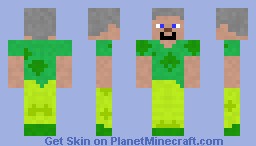 Old Steve Minecraft Skin
