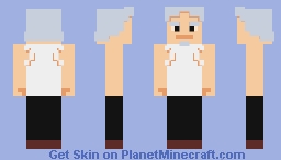 old man Minecraft Skin