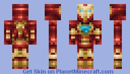 OLD_PIXELGUN3DIRONMAN_10 Minecraft Skin