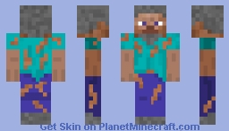 Old Steve Minecraft Skin
