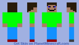 oliver (green) Minecraft Skin