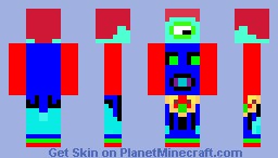 new look of cyclop Minecraft Skin