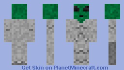 Alien in suit Minecraft Skin